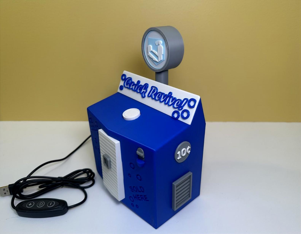 Call of Duty Zombies Quick Revive Perk Machine Replica | LED Lamp ...