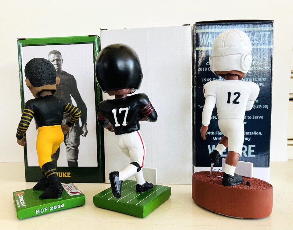 Duke Slater Lenny Moore Wally Triplett FOOTBALL LEGENDS ~ SGA ...