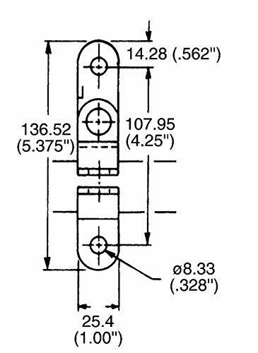 JQuad Trailer Door & Ramp Locking Hasp -4.25" Mounting- Cam Lock Latch ...