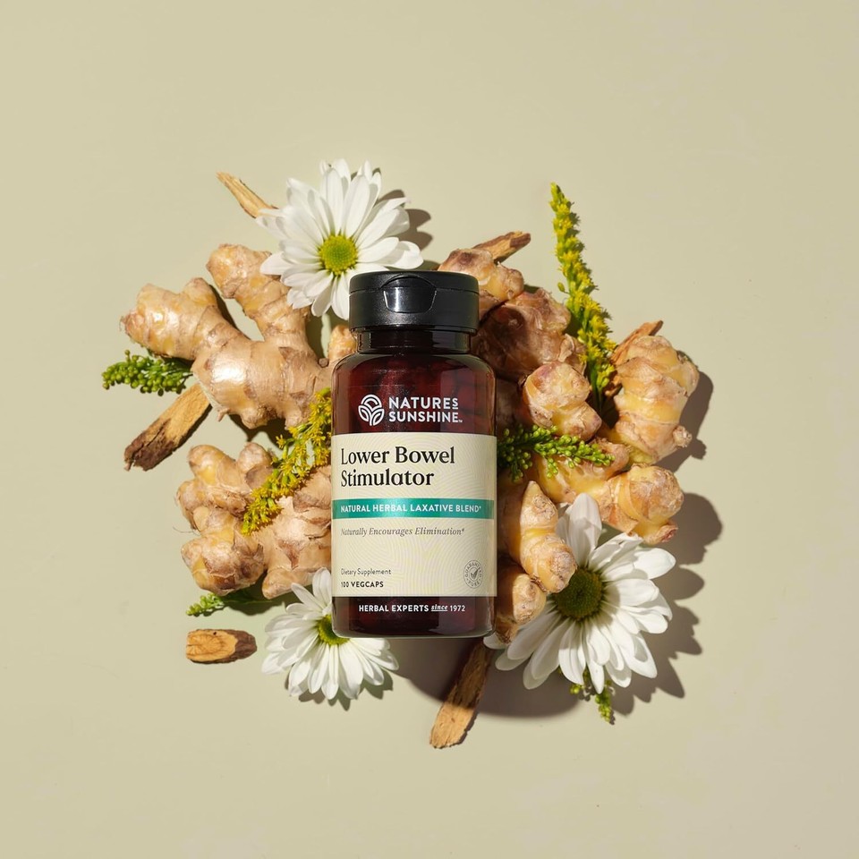 Nature's Sunshine Lower Bowel Stimulator - Helps Relieve Constipation ...