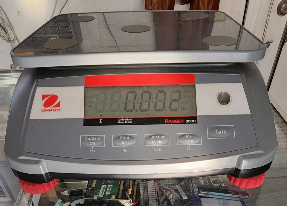 Ohaus R31P30 Ranger 3000 NTEP Approved Compact Bench Scale, 30000 g ...
