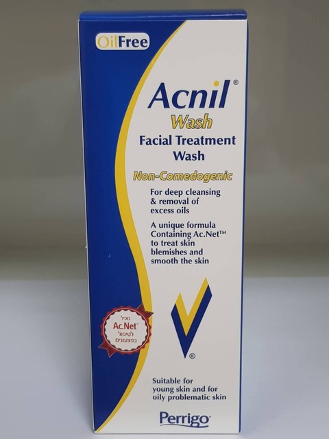 ACNIL Acne Wash Facial Deep Treatment Cleanser Skin Washing Oil Removal ...
