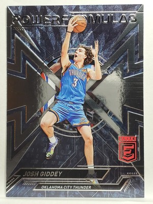 2022-23 Panini Donruss Elite Power Formulas Josh Giddy Oklahoma City ...