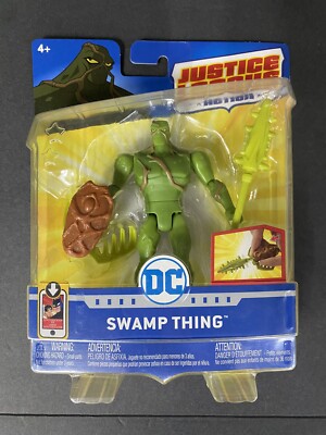 Justice Leave Action Swamp Thing Figure 2017 Mattel Power Connects | eBay