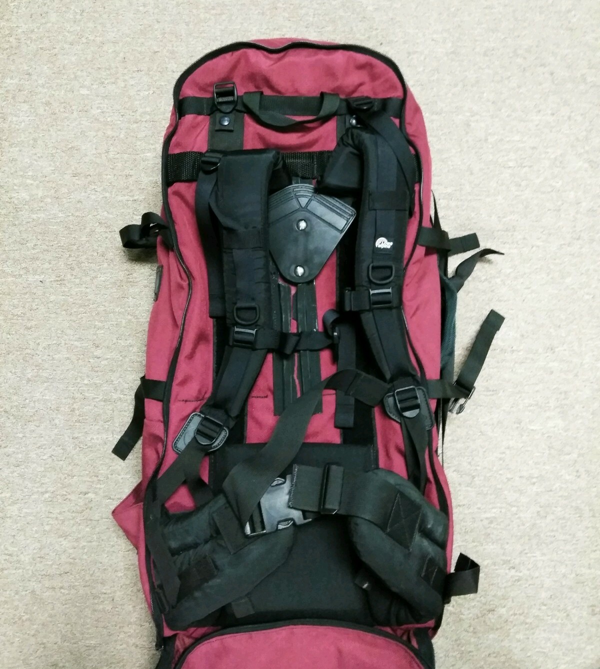 Vintage Lowe Alpine System Hiking Backpack Internal Frame Damaged Bag ...