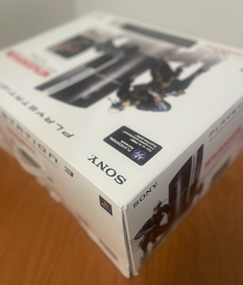 PlayStation PS3 Metal Gear Solid 4 80GB Bundle **BOX + MANUAL ...