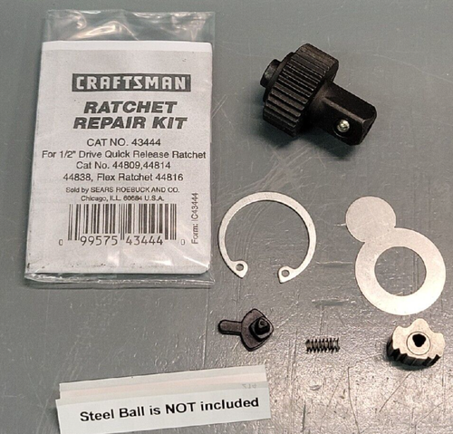Craftsman 1/2" Ratchet Repair Kit (43444) for sale online | eBay