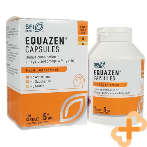 EQUAZEN Omega-3-6 Fatty Acids Combination Supplement Brain Function 180 ...