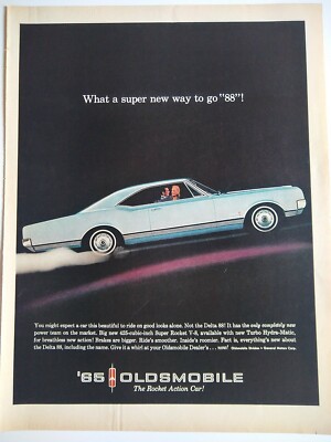 1965 OLDSMOBILE 425 SUPER ROCKET ENGINE V-8 / DYNAMIC 88 ~ ORIGINAL ...