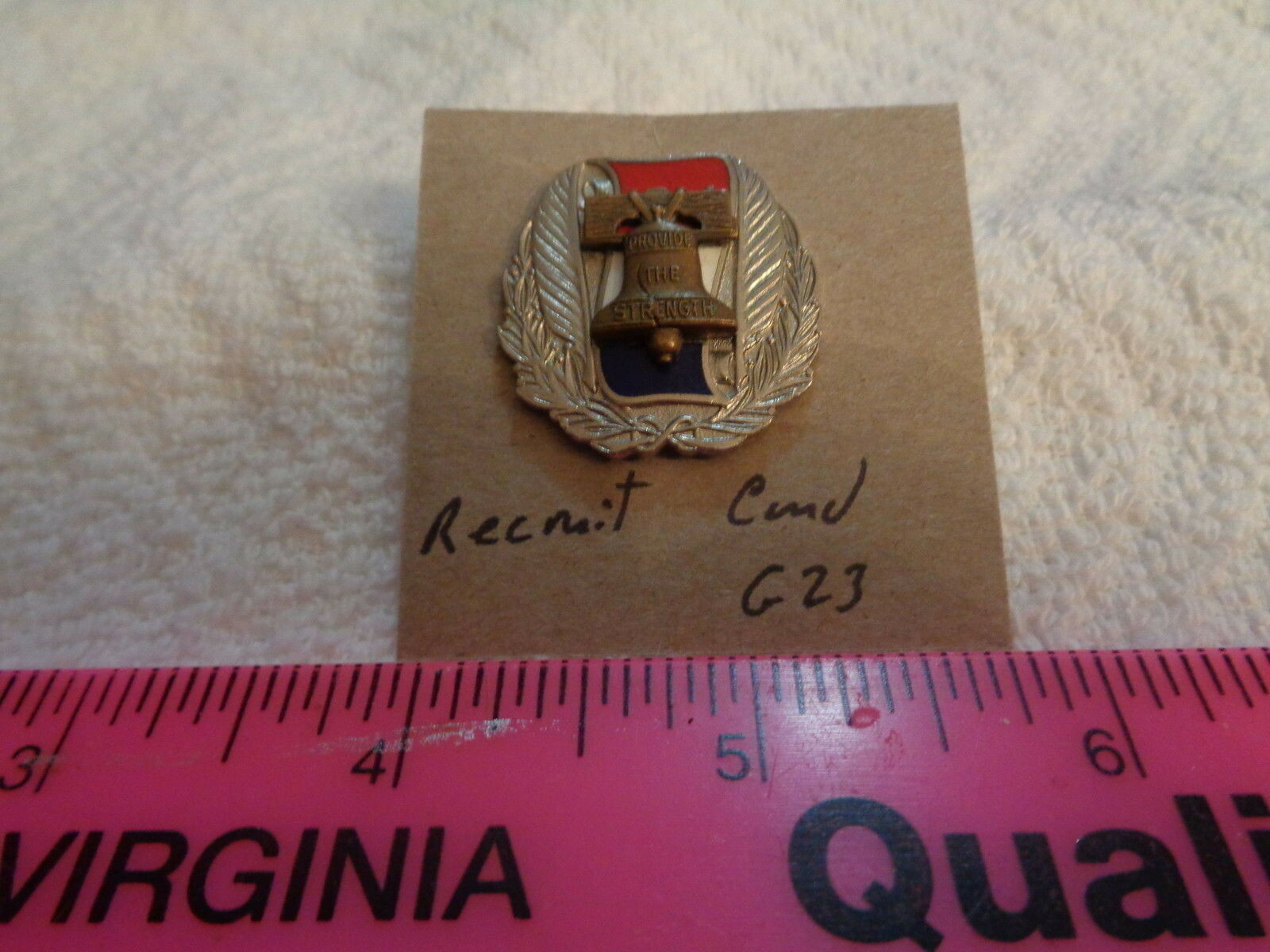 Recruiting Command G23 Unit Crest, DI, DUI (DRAW#X12) | eBay