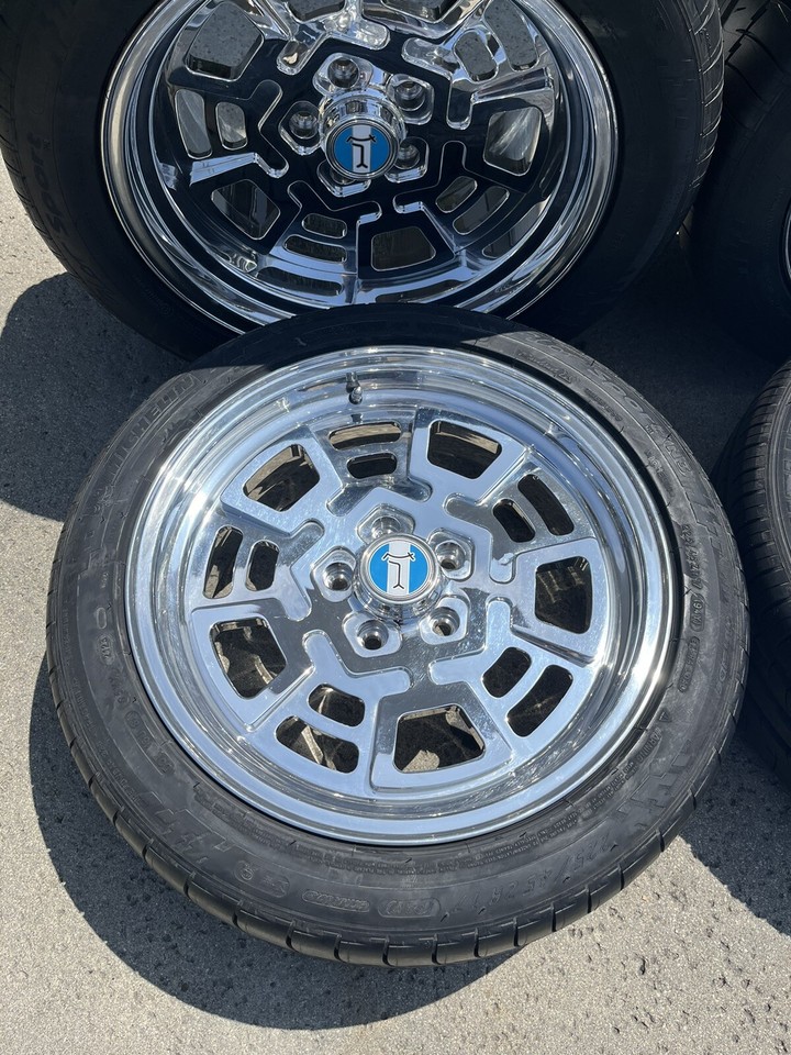 Pantera DeTomaso Campy Style 17” Billet Alum Wheels w/Michelin Pilot ...