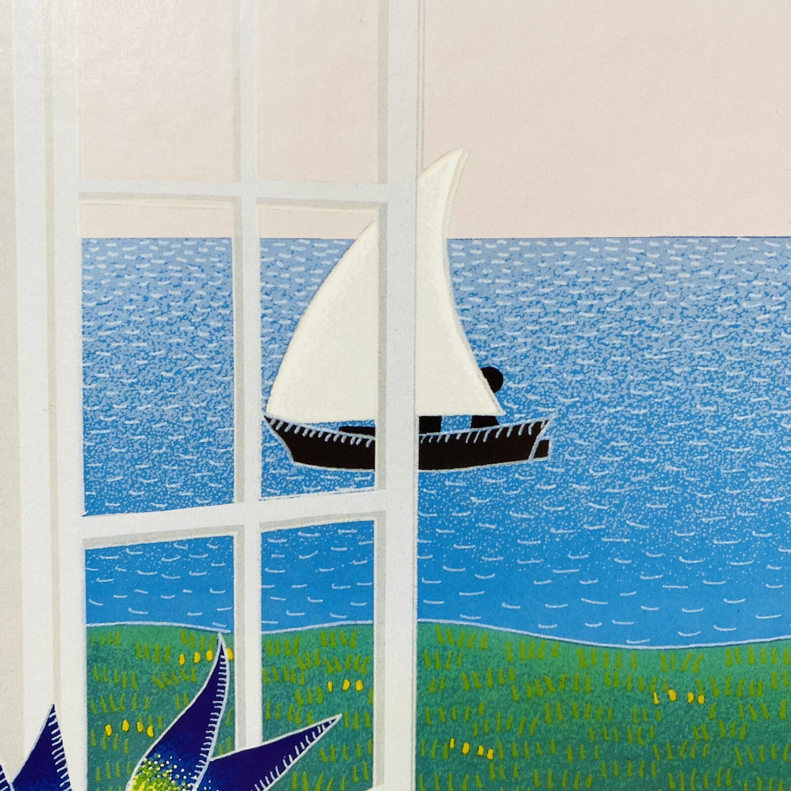 Thomas McKnight Barbados Chalk & Vermilion New York 1989 Art Print ...