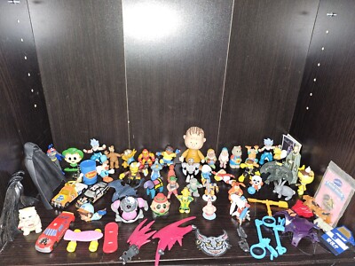 Lot Of 60 Huge INSANE vintage toys Pvc Mini figures 80s 90s 00s W ...