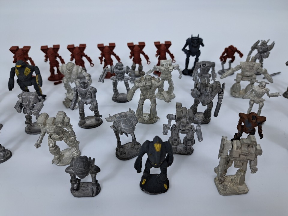1990's FASA Battletech By Ral Partha Pewter Miniatures Lot | eBay