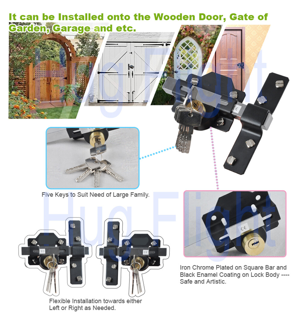 Garden Gate Lock Both Sides Uk | Fasci Garden