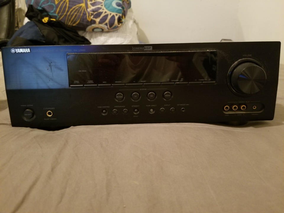 Yamaha AV Receiver Amplifier Tuner Stereo Surround RX-V665 Audio ...