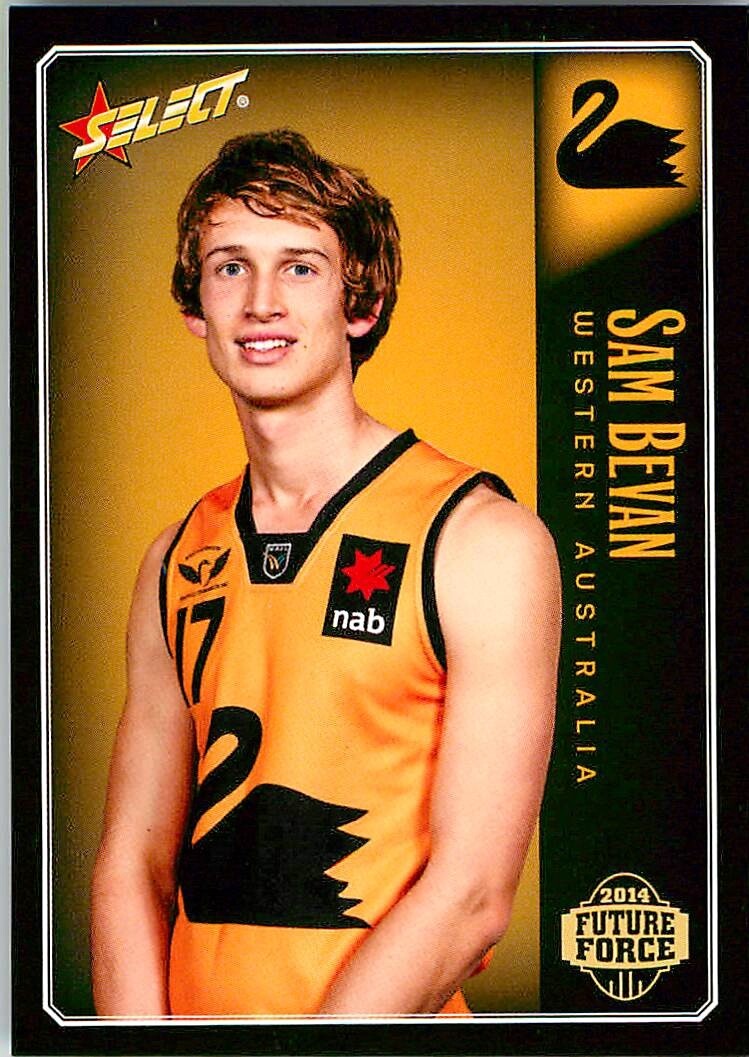 2014 WESTERN AUSTRALIA AFL Card SAM BEVAN Future Force | eBay