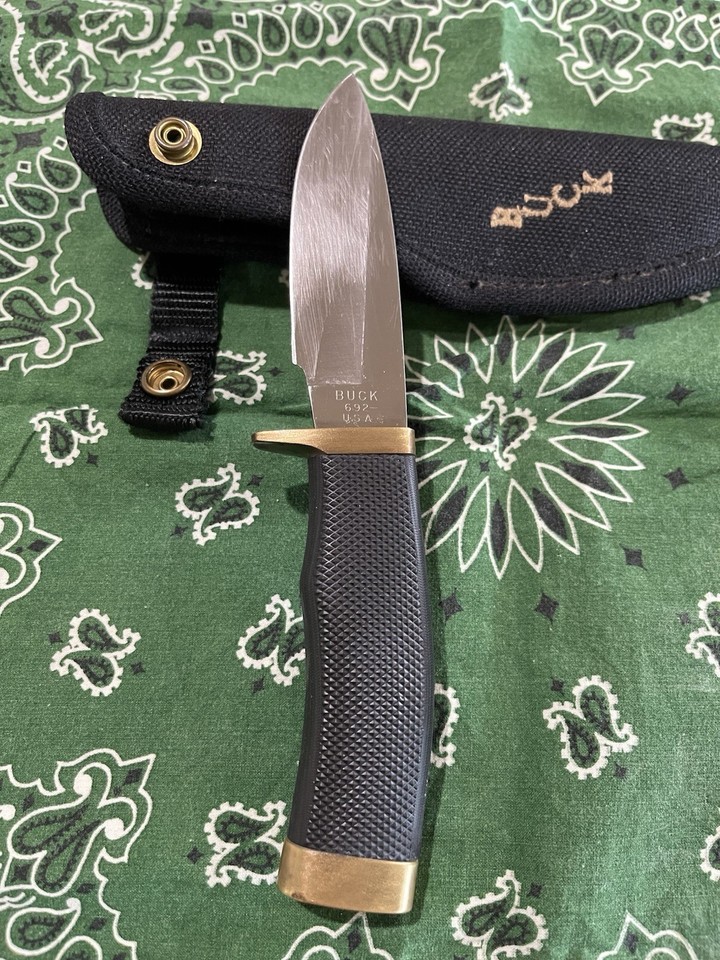 Buck 692 Vanguard Knife-USA Made Skinner | eBay