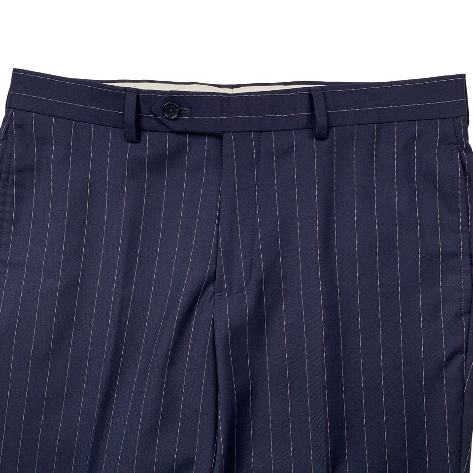 Mint! 40 R Brooks Brothers - Brooks Gate Regent Fit Navy Blue Zoot ...
