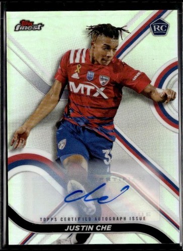 2022 Finest MLS #29 Justin Che Refractor Autograph | eBay
