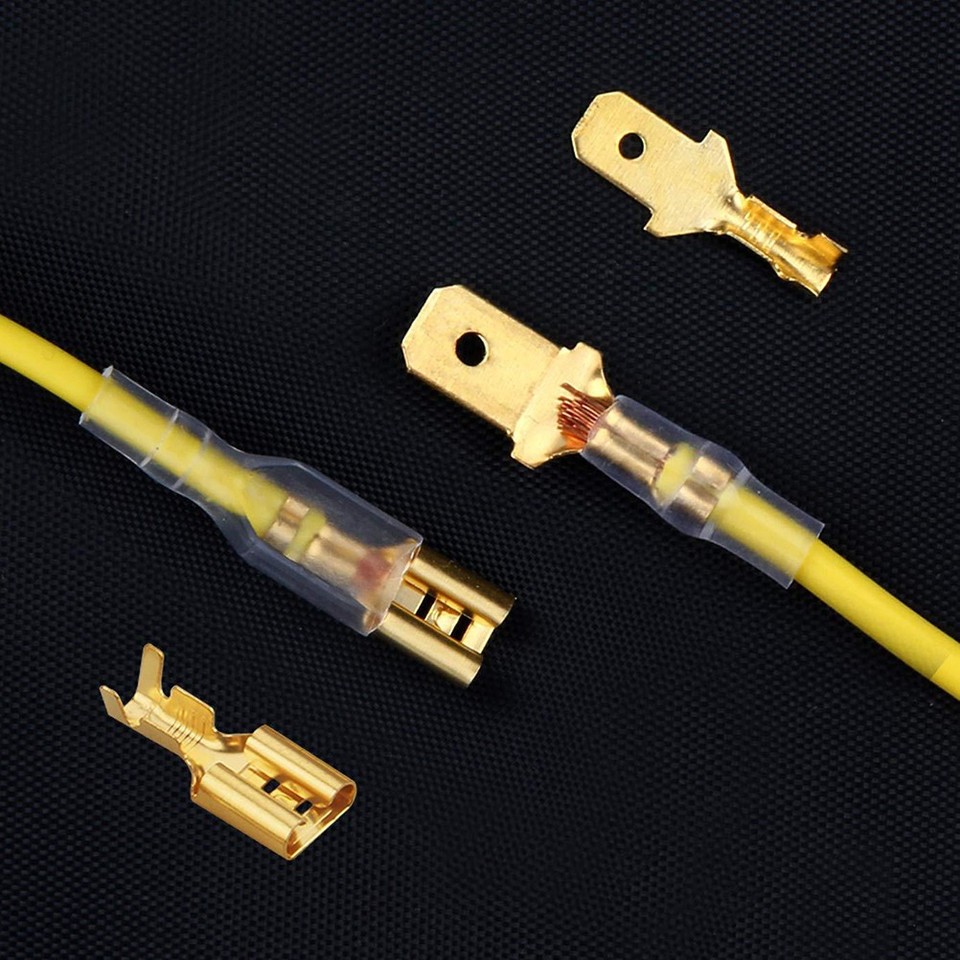 1200 PCS Cold Pressed Terminal Connector Set Insulating Sleeve Set ...