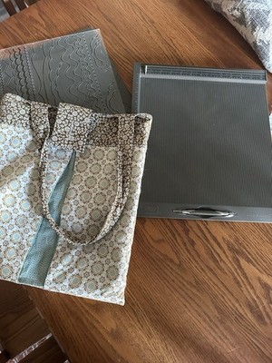 Stamping Up Simply Scored Scoring Tool Board Stylus + Borders Plate ...