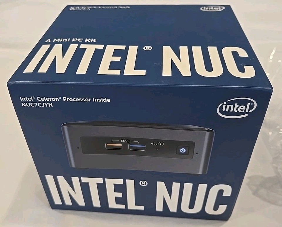 INTEL NUC Mini-PC Kit - Celeron Processor - NUC7CJYH | eBay