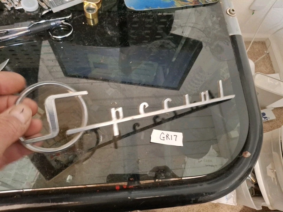1955 56 BUICK SPECIAL EMBLEM SCRIPT OEM 1172064 GM... | eBay