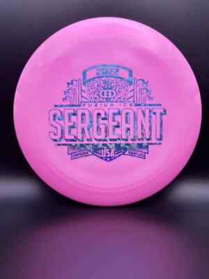 Dynamic Discs Fuzion Ice Sergeant - 2022 Worlds | eBay