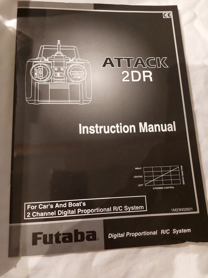 Futaba Attack 2DR Transmitter. Vintage. No Servos. Band2 | eBay UK