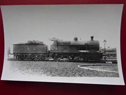 PHOTO LMS EX MIDLAND RLY 4-4-0 CLASS 2P LOCO NO 378 AT DERBY | eBay