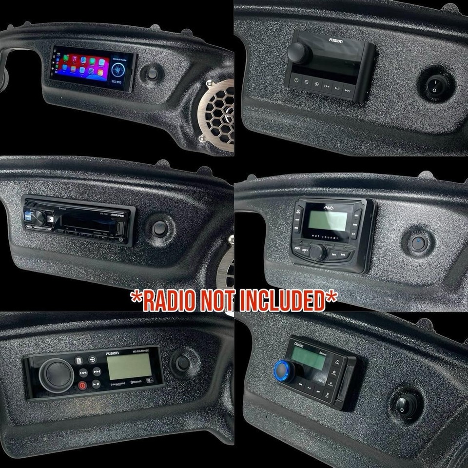 ParTunes Club Car audio dash with Alpine Speakers | eBay