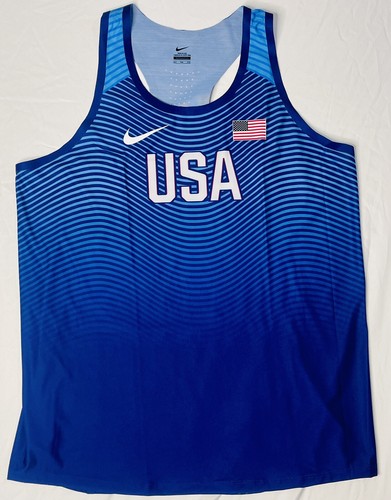 Nike Pro Elite Track Field Olympics Team USA 2016 Singlet Women’s XLT ...