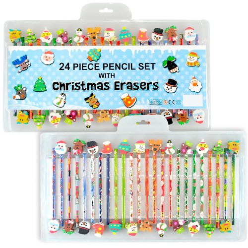 Colouring Pencils Artist Kids Set Drawing Sketching Sharpener School ...