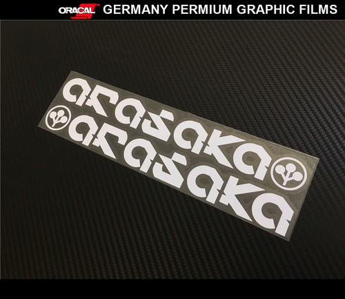 Cyberpunk Pair of Arasaka Car / Motorcycle / Computer Decal Sticker # ...