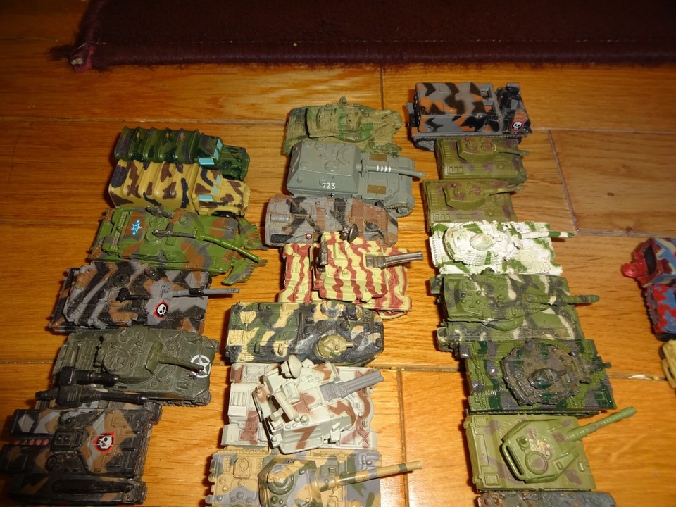 Micro Machines Galoob Military Army Lot Of 169 Tanks LGTI Read ...