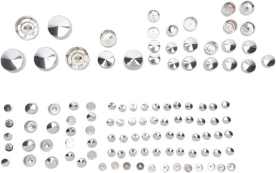 Deluxe Bolt Cover Kit 2401-0688 Drag Specialties | eBay