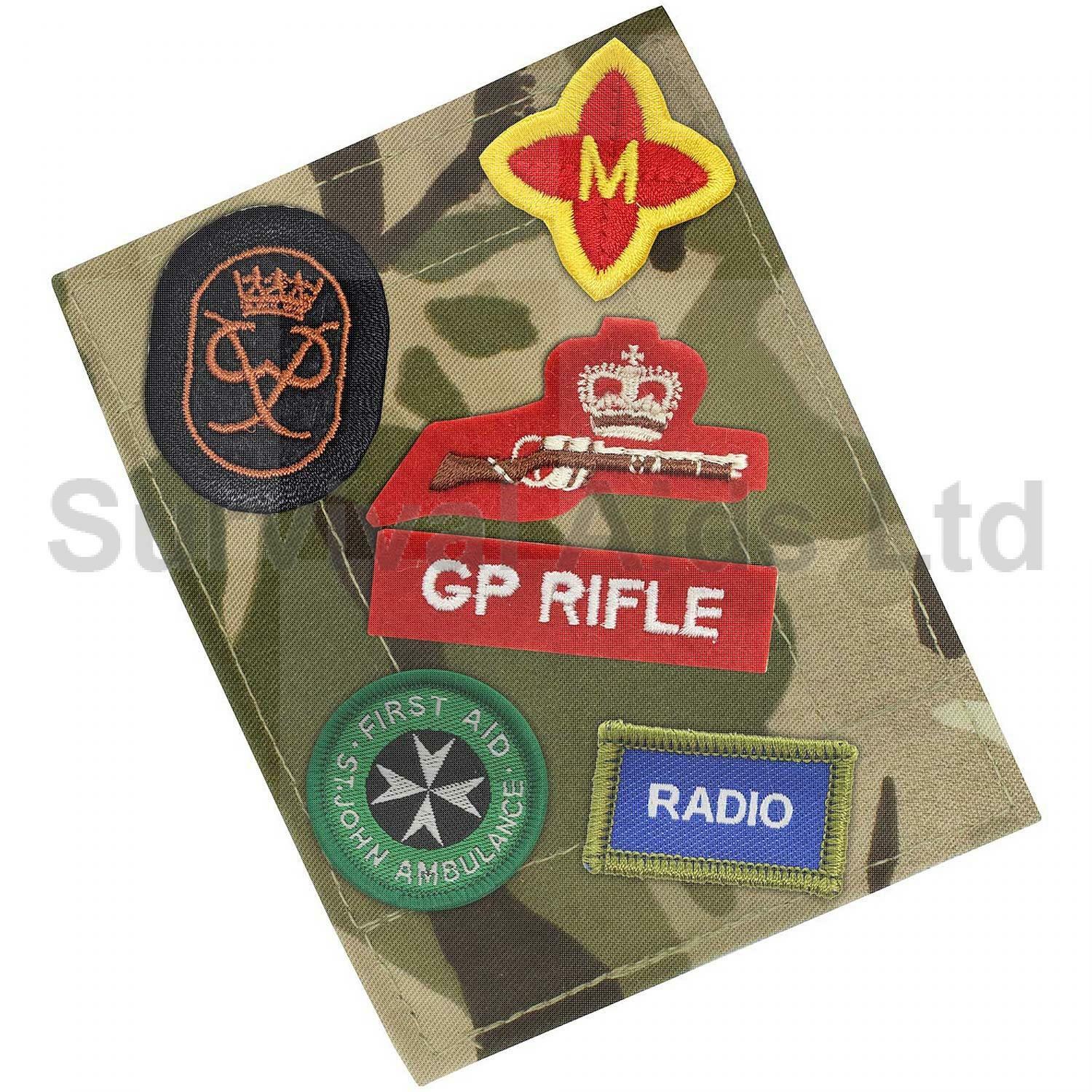 CCF/ACF Shooting Badge Flashes (10 Pack) | eBay