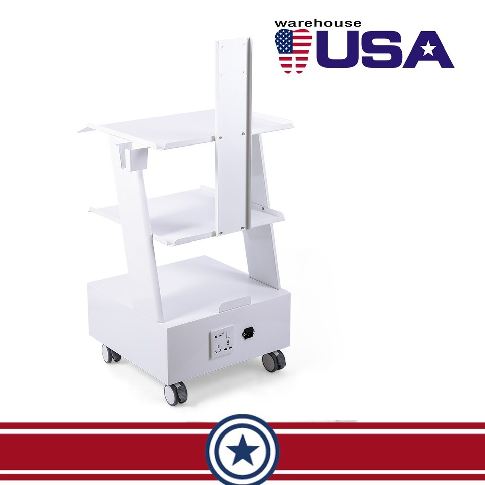 Dental Medical Cart Mobile Instrument Trolley fit Digital Intra Oral ...