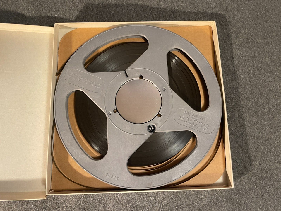 Scotch 176 Audio Recording Tape, 1/4" x 2500' 3M Reel-To-Reel Tape | eBay