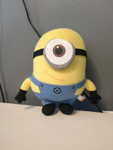 Despicable Me Minion Stuart Plush Stuffed Animal 10" Thinkway Toys ...