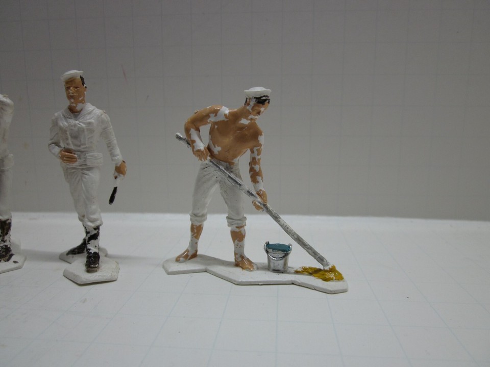 Marx White Sailors Vintage/Antique 54mm | eBay