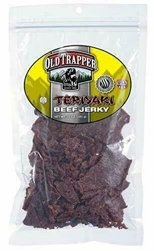 Old Trapper Beef Jerky 10oz Naturally Smoked Teriyaki Flavor for sale ...