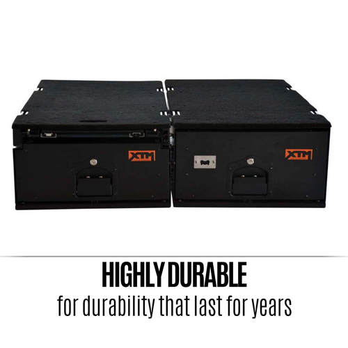 XTM Modular Drawer With Fixed Top Caravan Vehicle Storage Lockable ...