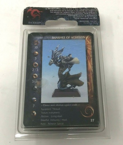Rackham Confrontation Banshee of Acheron Miniature Ragnarok Brand New ...