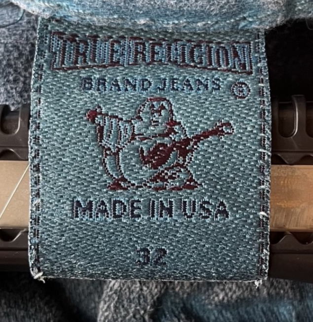 True Religion World Tour Jeans Geno Womens 32x32 Preowned 100% Cotton ...