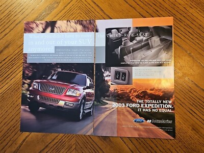 Vintage Ford Motor Company Magazine Print Ad Expedition 1990's | eBay