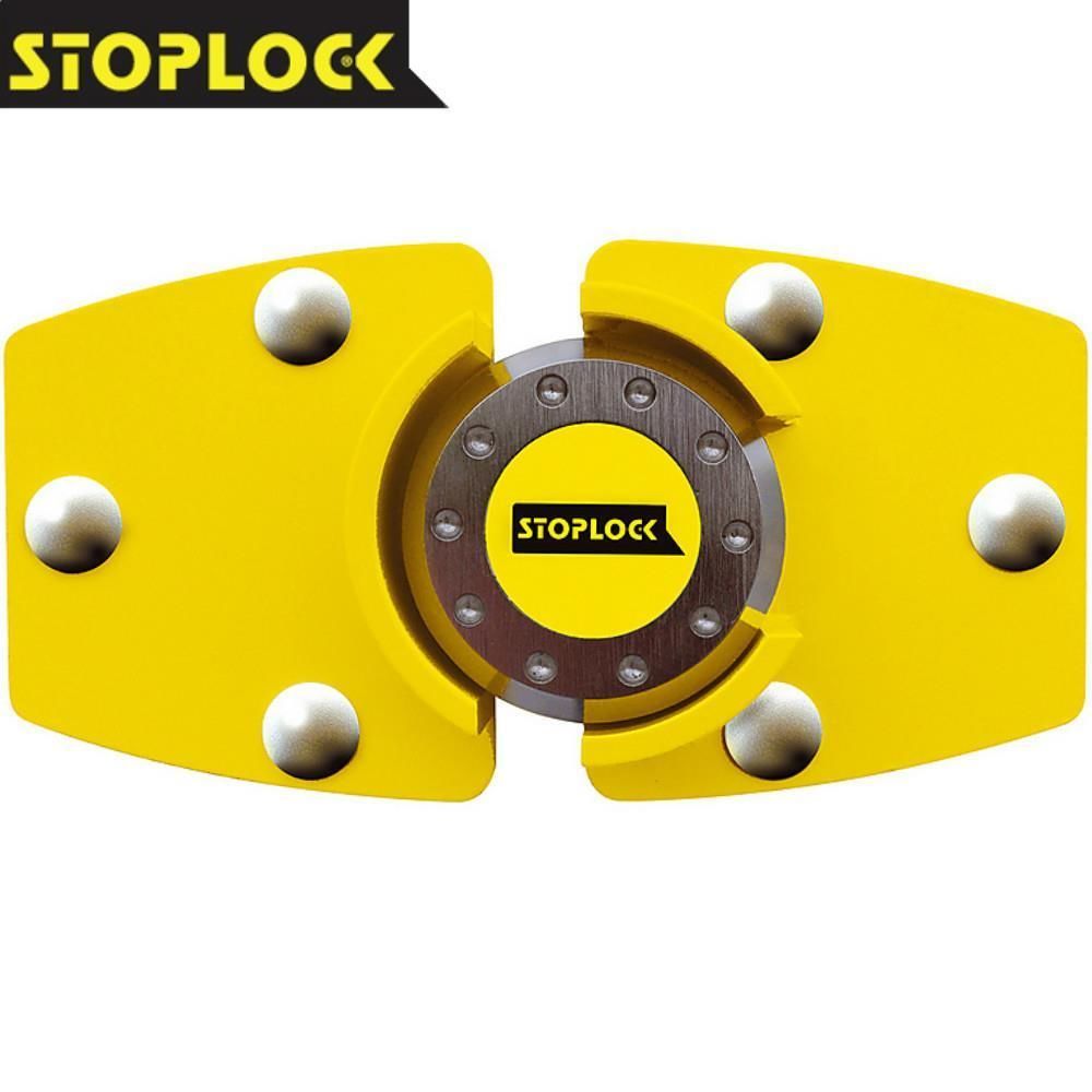 STOPLOCK UNIVERSAL HIGH SECURITY VAN DOOR LOCK PAD LOCK ANTI THEFT SHED HG19900 | eBay