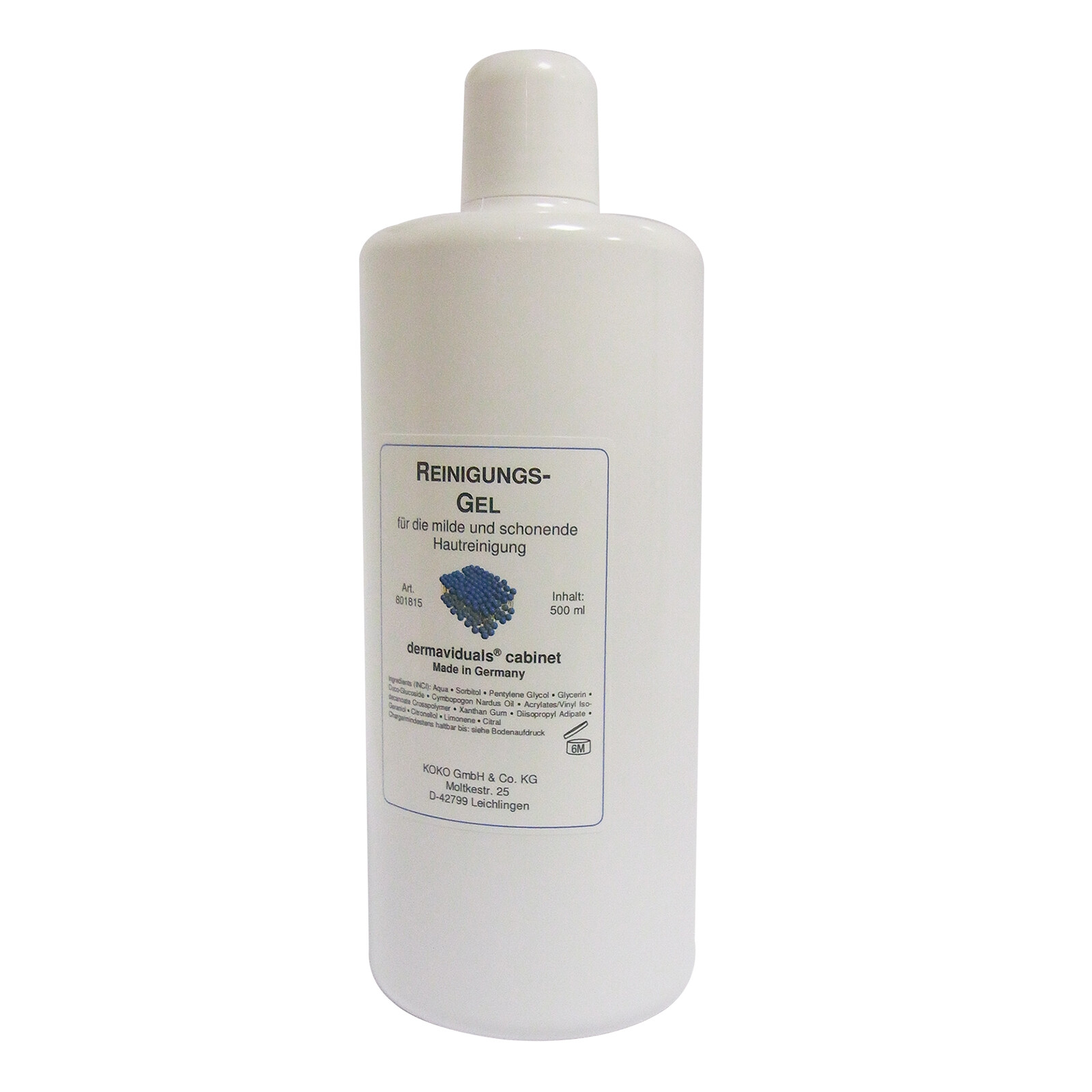 DERMAVIDUALS Cleansing Milk With DMS 500ml Reinigungsmilch for sale ...