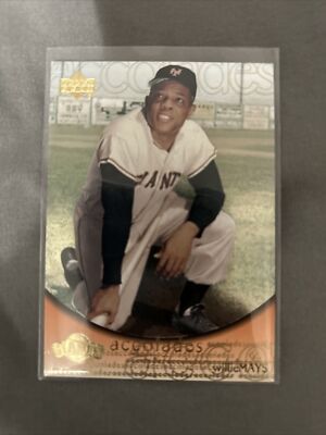 Willie Mays! 2000 Upper Deck ML Baseball Insert Card # A10 - Hall of ...